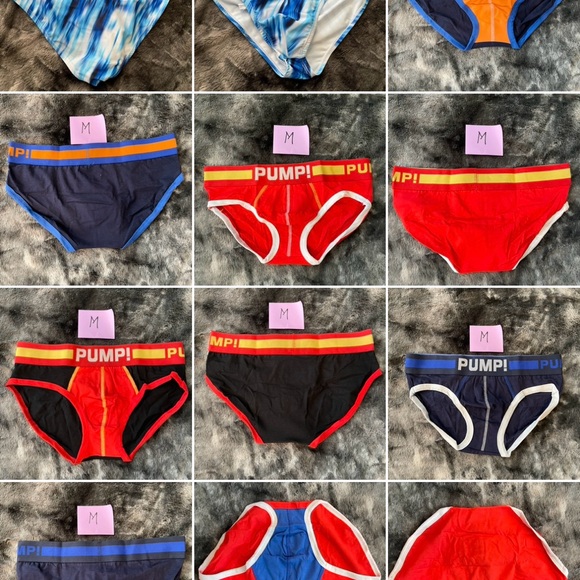 Pump! | Underwear & Socks | Pump Mens Underwear Set Red Black Blue ...